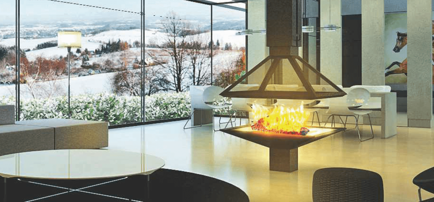 Cheminées à foyer ouvert Hot - l'Atrier Francilien